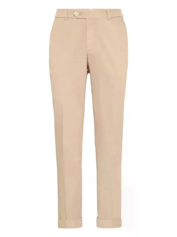 Brunello Cucinelli Pressed-crease Chinos