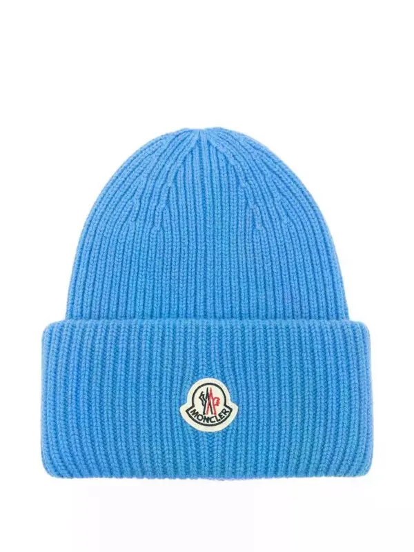 Moncler Logo-appliqué Beanie