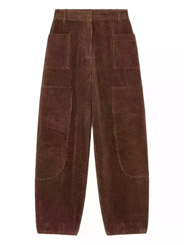 GANNI Corduroy Pocket Trousers