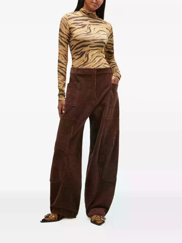 GANNI Corduroy Pocket Trousers