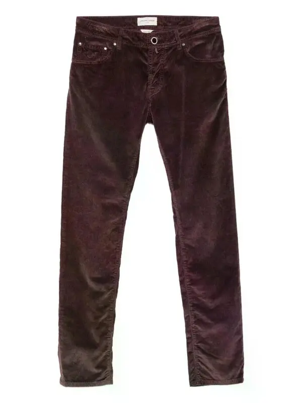 Jacob Cohen Corduroy Trousers - Red