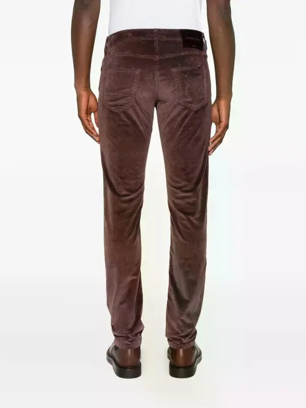 Jacob Cohen Corduroy Trousers - Red