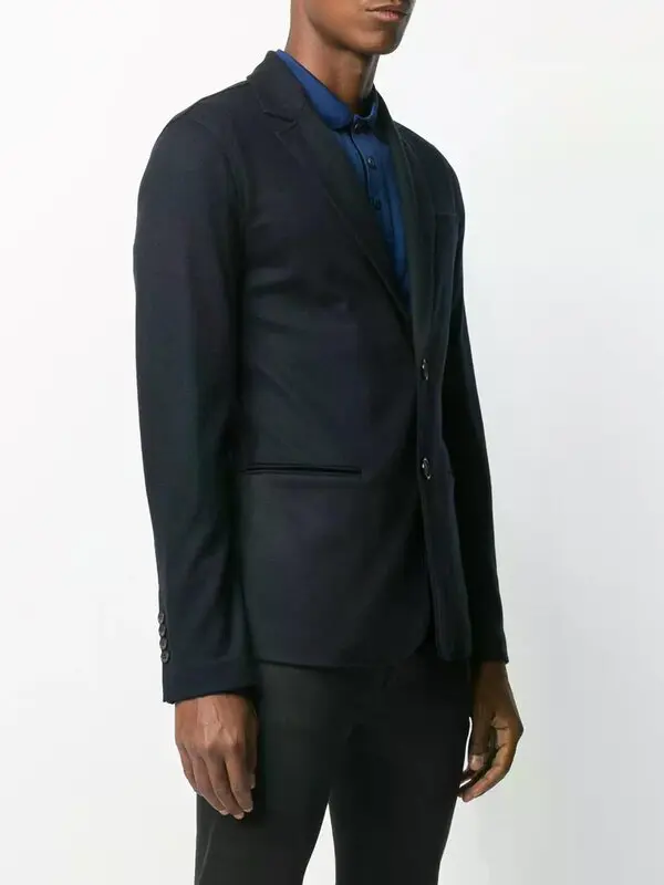 Giorgio Armani Fitted Single-breasted Blazer