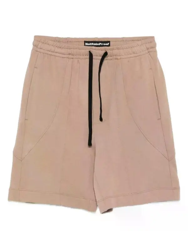 NOTRAINPROOF Paneled Drawstring-waist Shorts