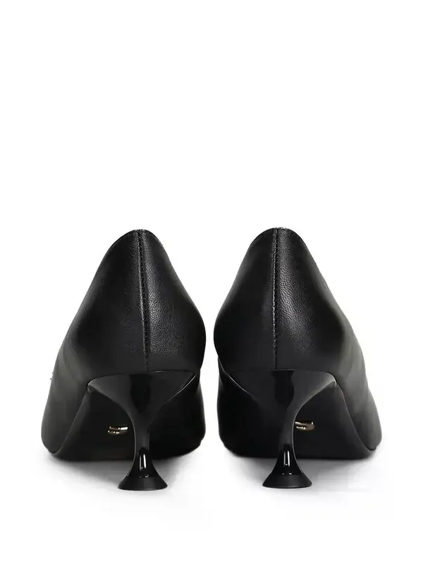 Lola Cruz 55mm Navari Lace-up Pumps