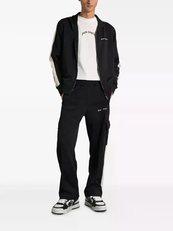 Palm Angels Stripe-detailing Cargo Trousers