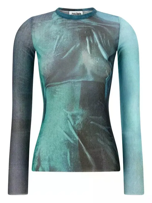 JEAN PAUL GAULTIER Long-sleeve Top - Blue