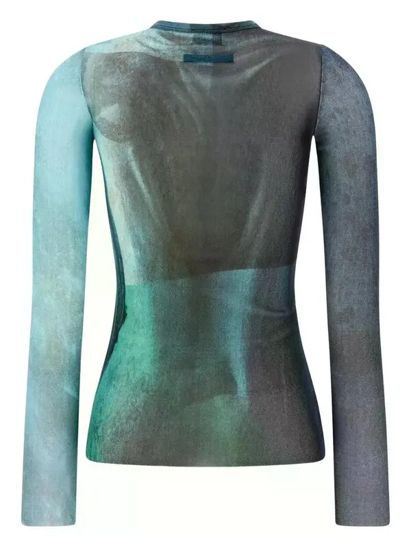 JEAN PAUL GAULTIER Long-sleeve Top - Blue