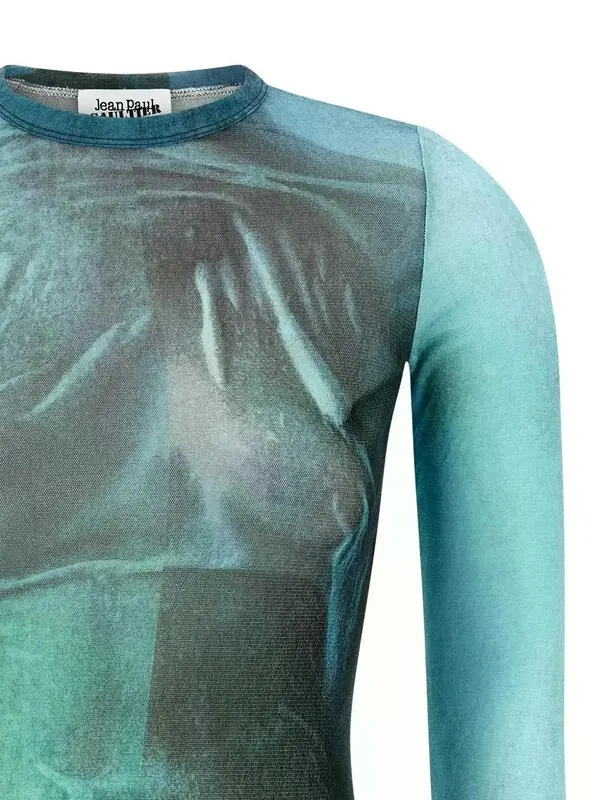 JEAN PAUL GAULTIER Long-sleeve Top - Blue