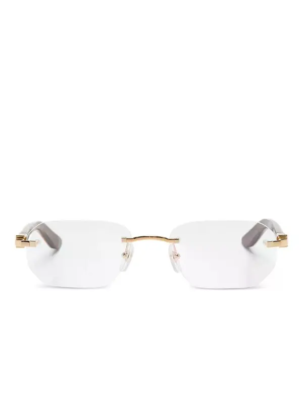 Cartier Rimless Eyeglasses - Gold