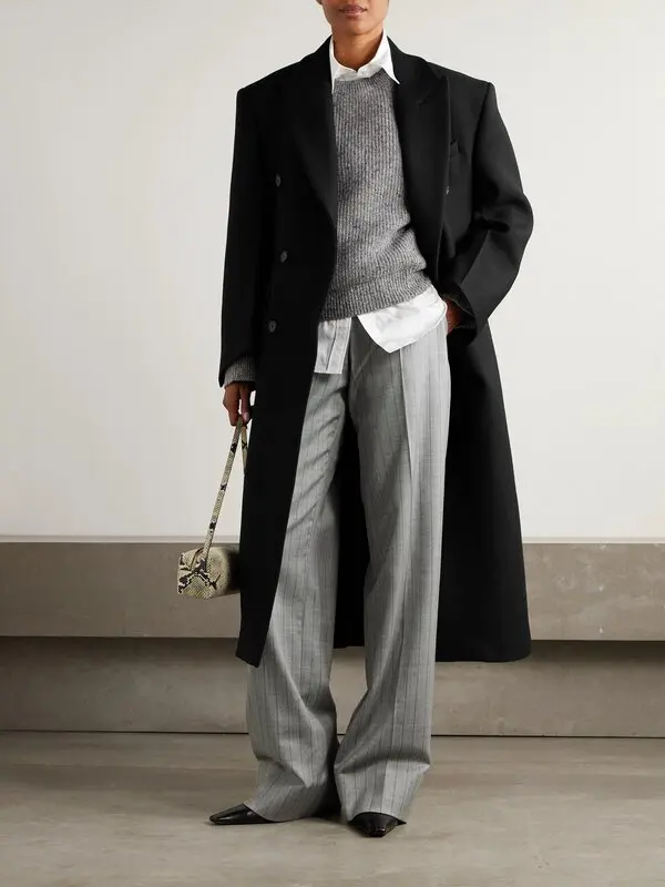 RÓHE - RÓHE Hourglass Double-Breasted Wool Coat