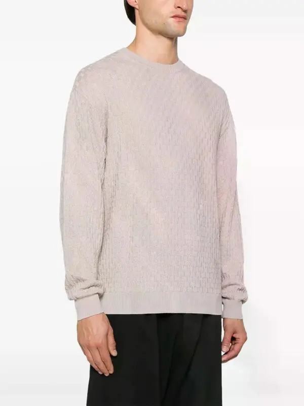 Emporio Armani 3d-knit Sweater