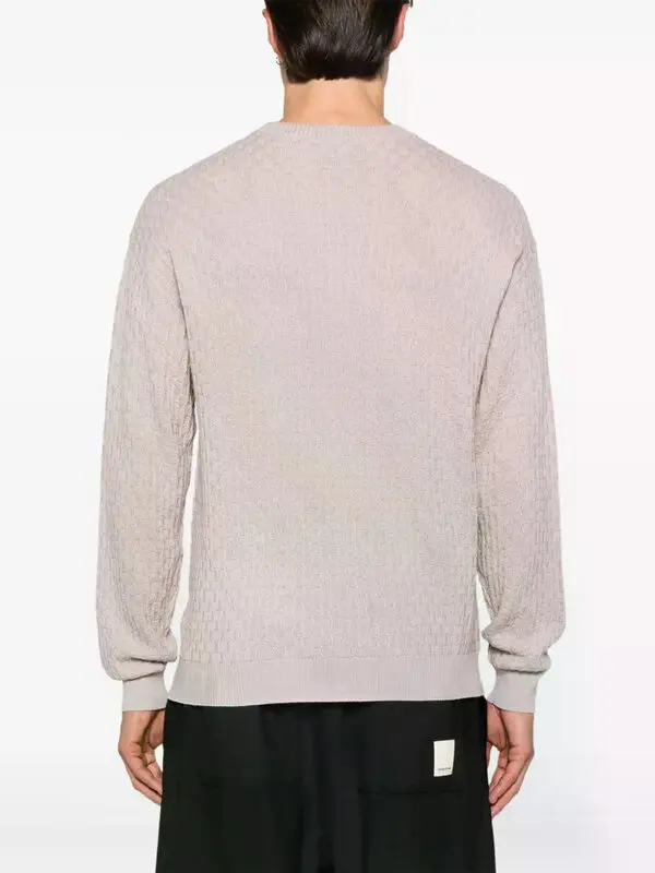 Emporio Armani 3d-knit Sweater