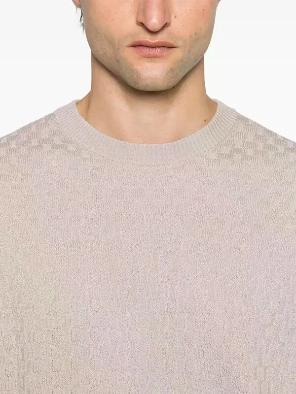 Emporio Armani 3d-knit Sweater