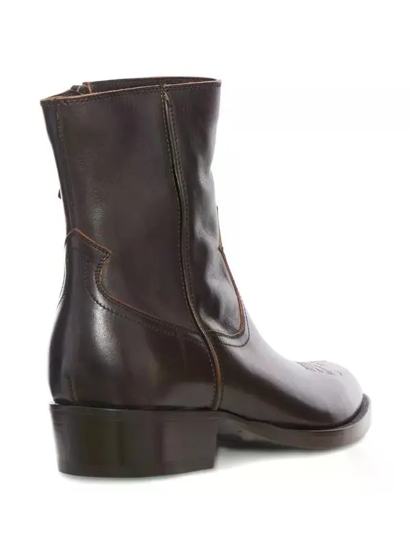 BUTTERO® Leather Ankle Boots