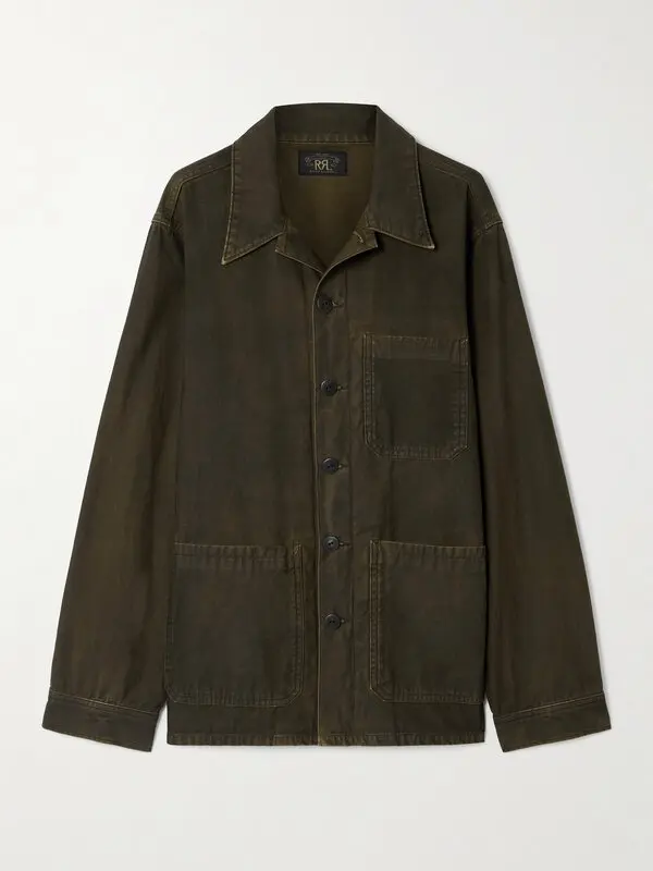 Ralph Lauren Asher Cotton-canvas Jacket - Brown