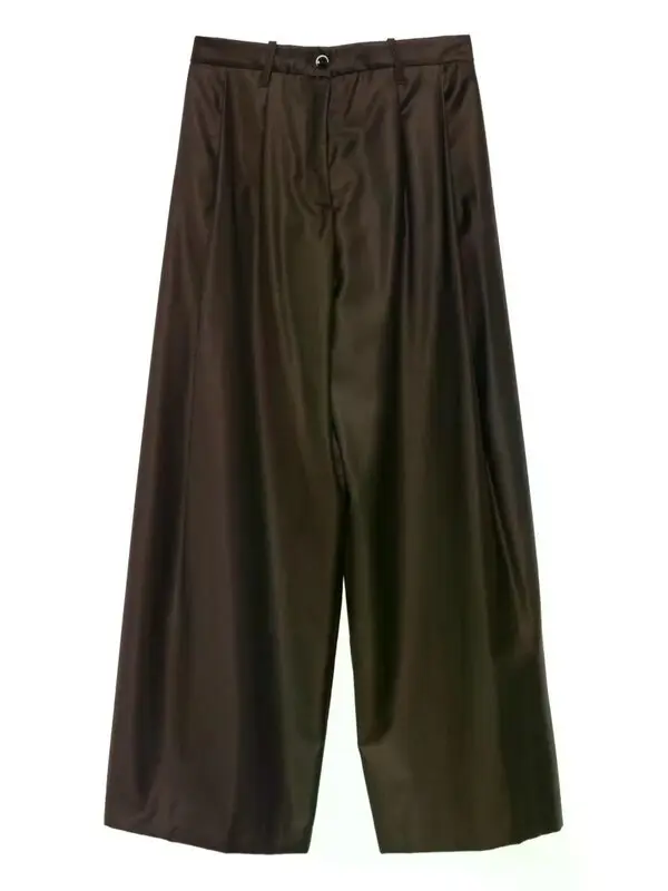 NINE:INTHE:MORNING Pleated Palazzo Trousers