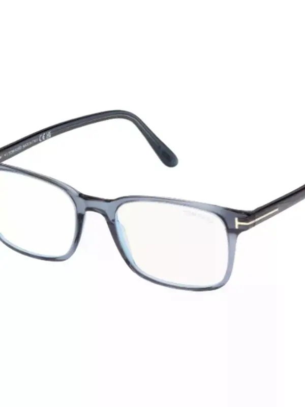 TOM FORD Rectangle-frame Glasses - Blue