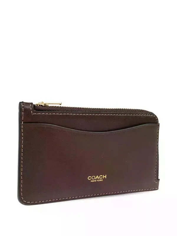 COACH Zip-around Cardholder - Brown