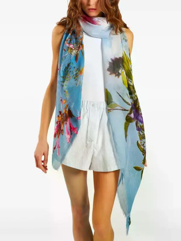 Faliero Sarti Floral-print Scarf