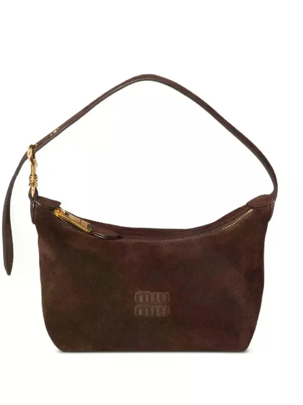Miu Miu Suede Shoulder Bag