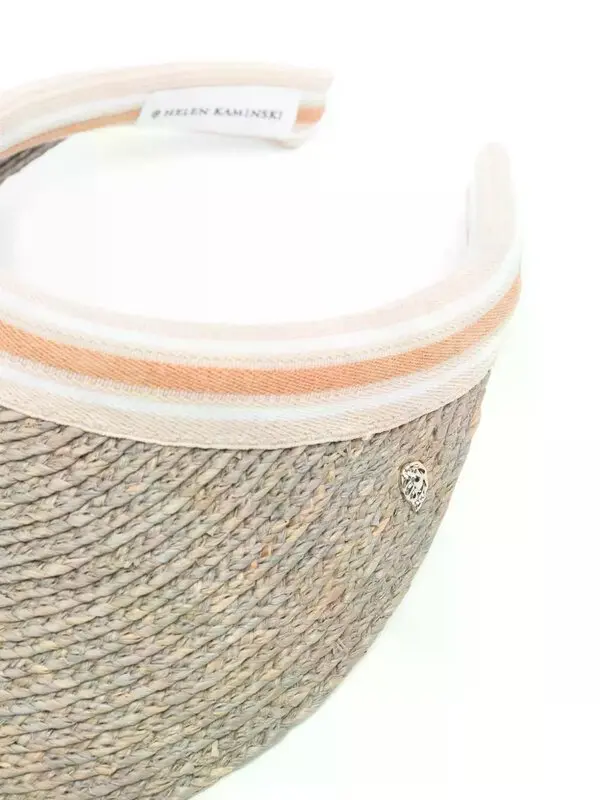 Helen Kaminski Bianca Interwoven Visor - Grey