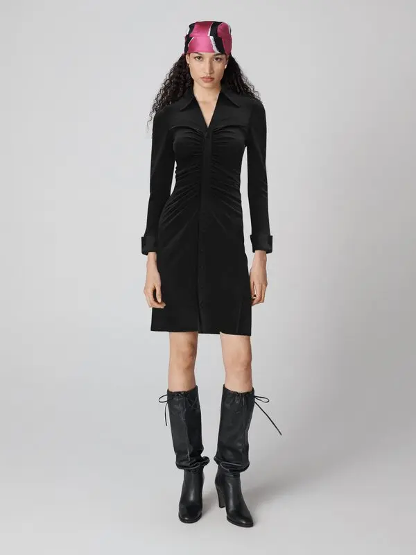 Diane Von Furstenberg Sheska Dress - Black
