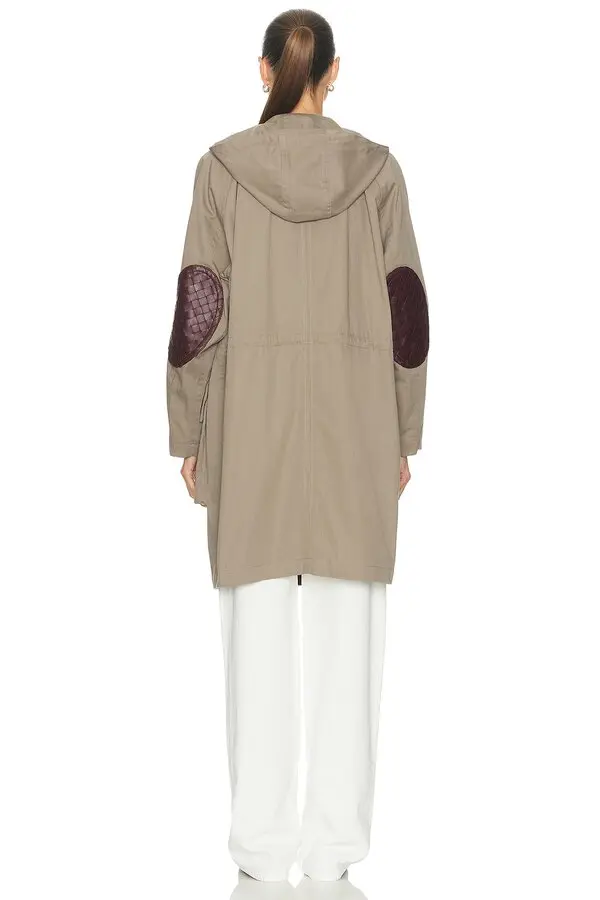 Bottega Veneta Parka With Elbow Patches