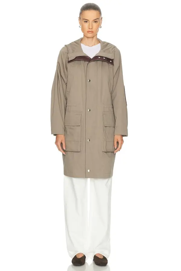 Bottega Veneta Parka With Elbow Patches