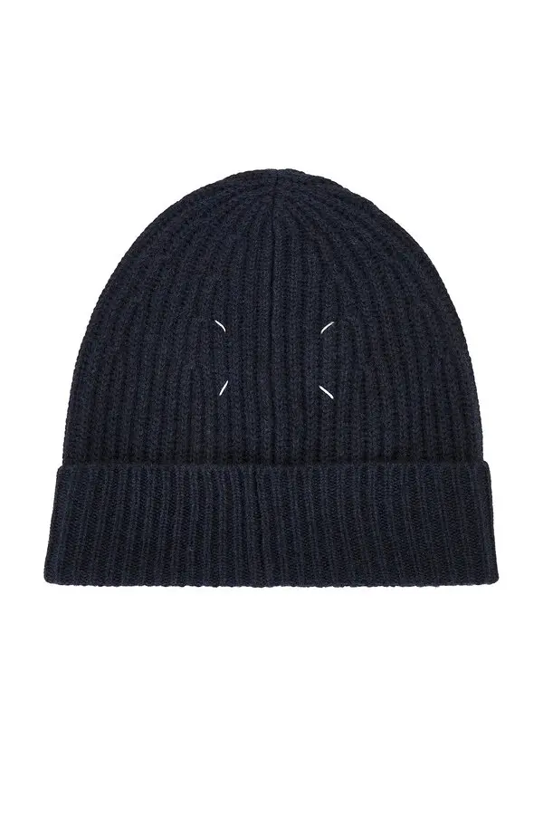 MAISON MARGIELA Beanie - Blue