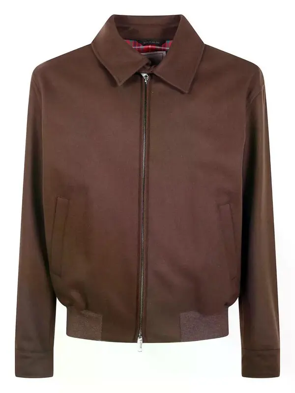 BARACUTA Melton G18 Jacket - Brown