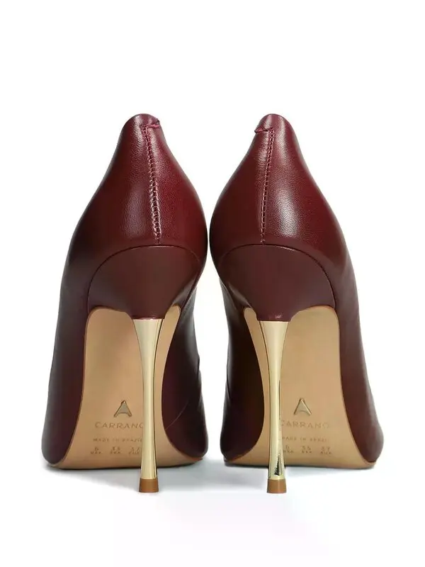 ANDREA CARRANO 110mm Pointed-toe Stiletto Pumps - Red