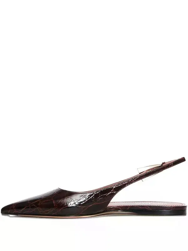 Paris Texas Jessica Sling-back Flat Pumps