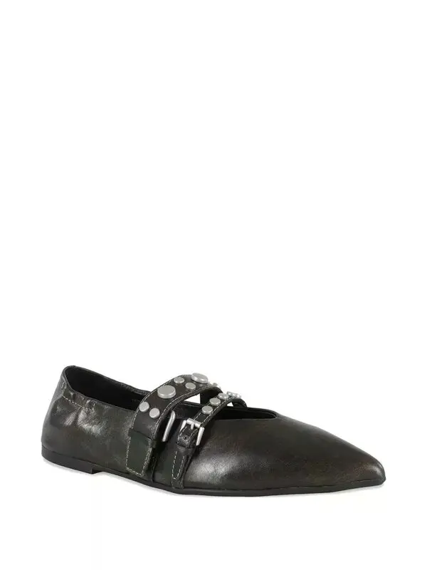 Ash Britney Studded Ballerinas