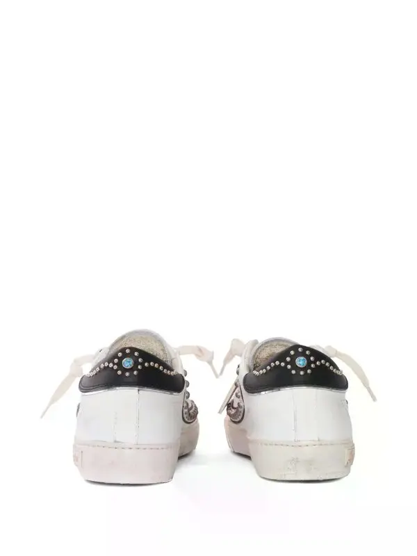 HTC LOS ANGELES Studded Leather Sneakers