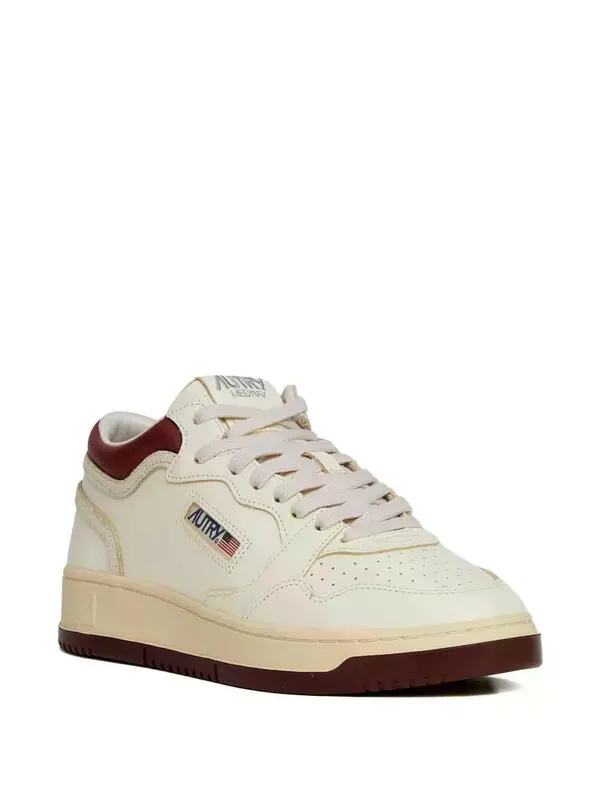 AUTRY Med-way Mid Leather Sneakers