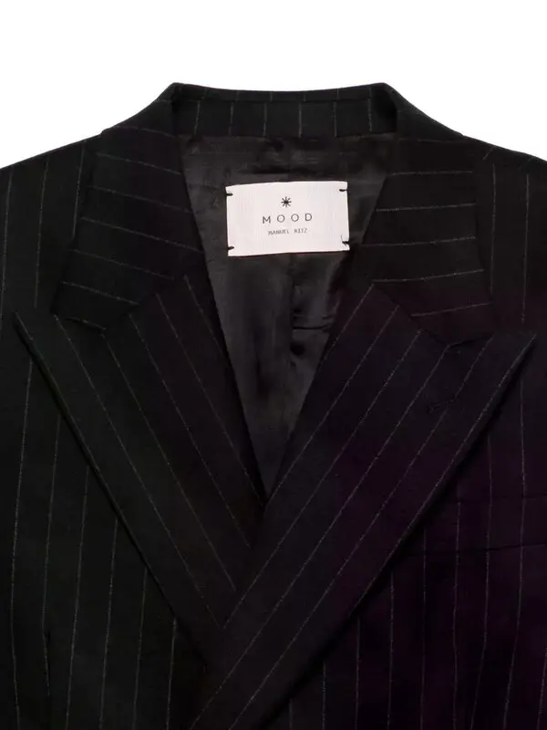 MANUEL RITZ Pinstriped Blazer