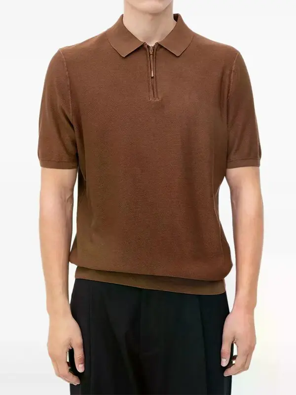 BOSS Short-sleeves Polo Shirt - Brown
