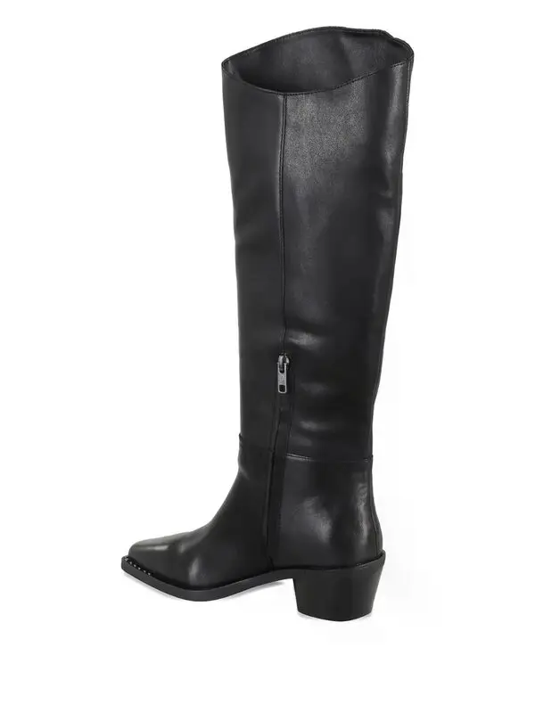 Ash 50mm Harpo High-knee Boots - Black