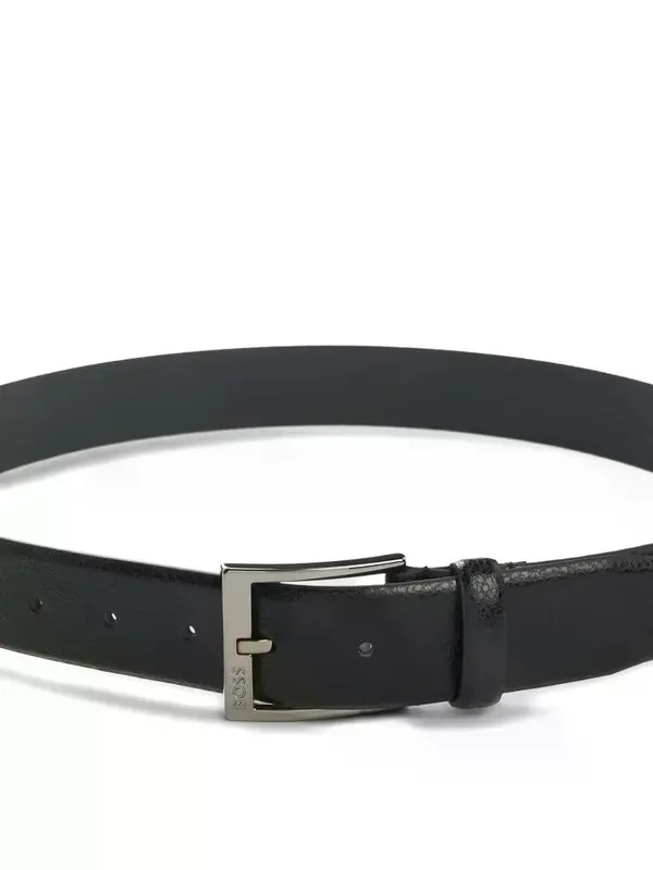 BOSS Elloy Textured Buckle Belt