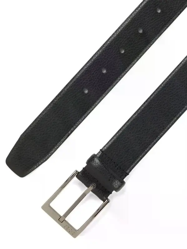 BOSS Elloy Textured Buckle Belt