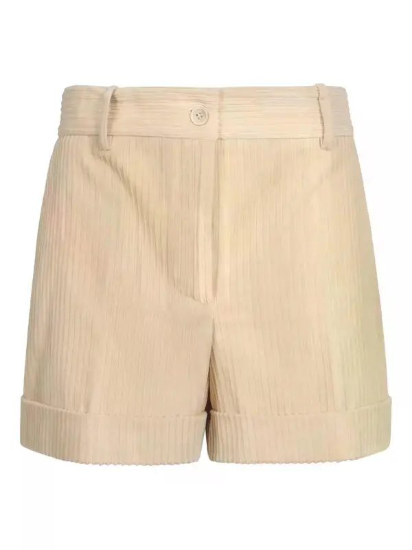 P.a.r.o.s.h Corduroy Shorts - Neutrals