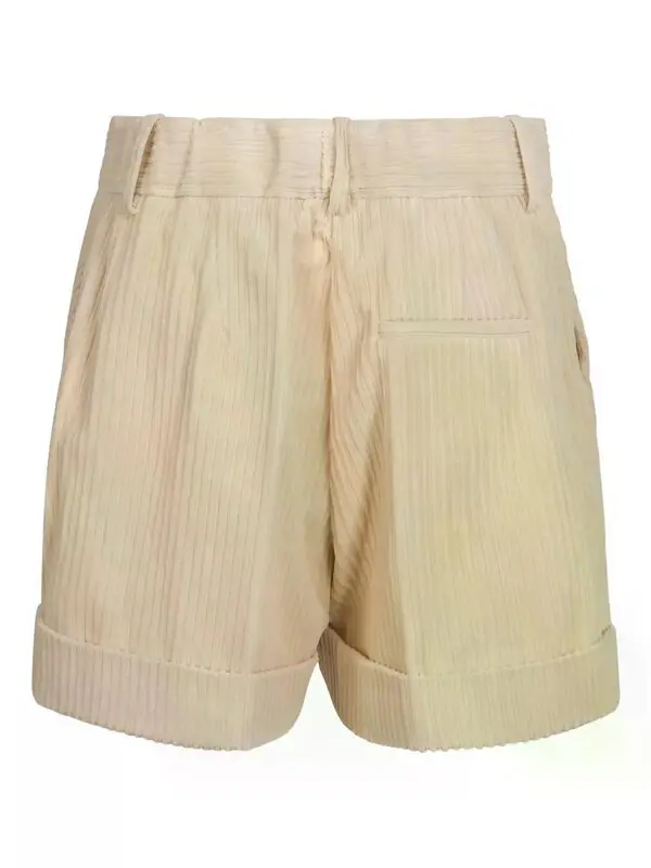 P.a.r.o.s.h Corduroy Shorts - Neutrals