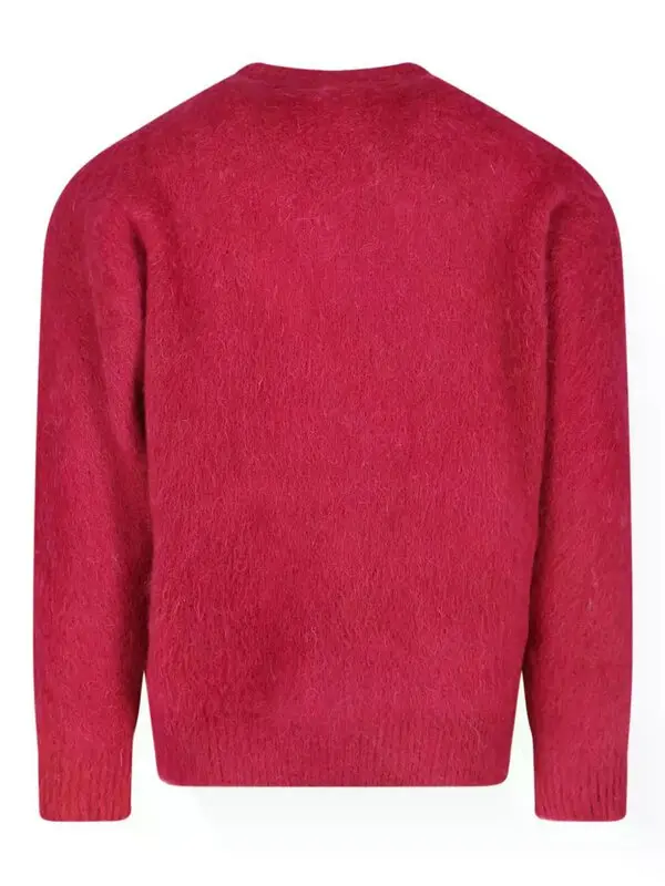 BONSAI Stitched Knit Jumper - Red