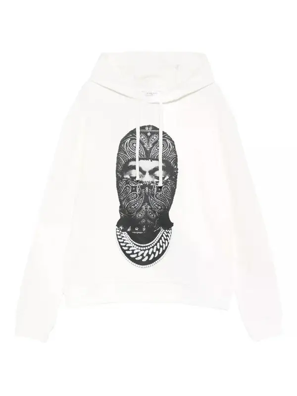 IH NOM UH NIT Graphic-print Hoodie - White