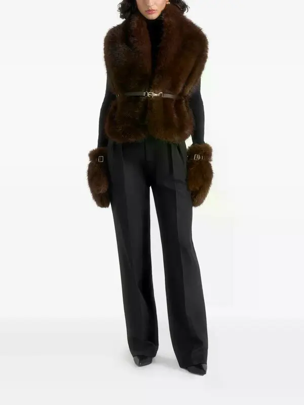 Manière De Voir Alva Detachable-belt Gloves