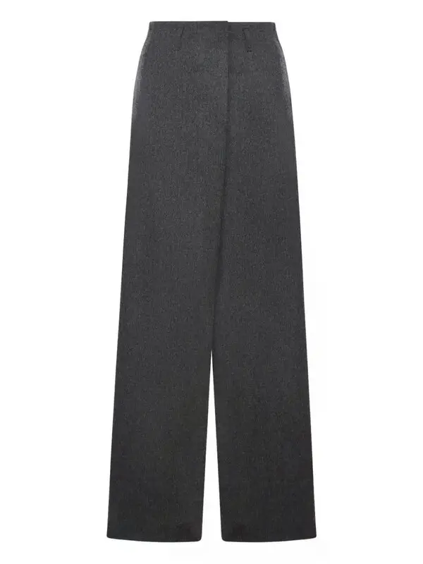 NICCOLO PASQUALETTI Asymmetric Wool Trousers