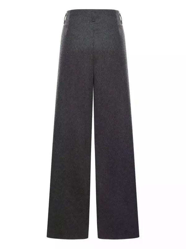 NICCOLO PASQUALETTI Asymmetric Wool Trousers
