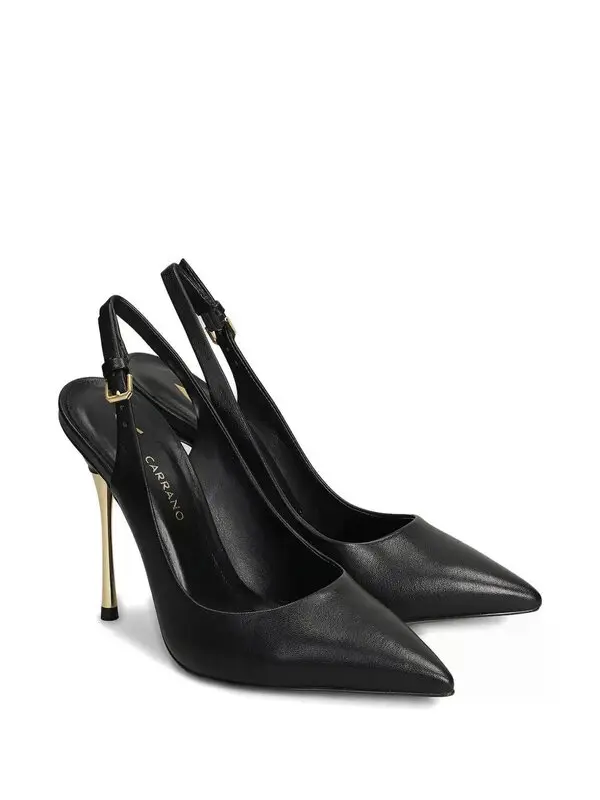 ANDREA CARRANO Slingback Stiletto Pumps - Black