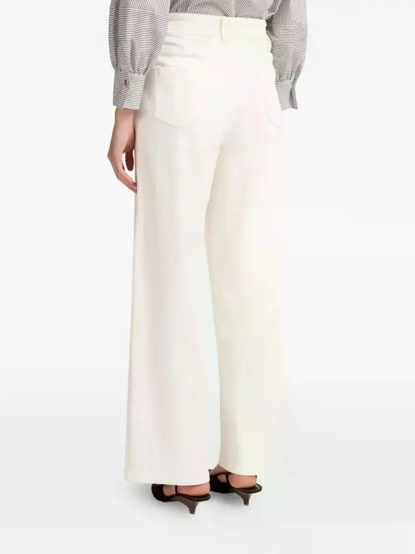 ELENA MIRO` Button Trousers